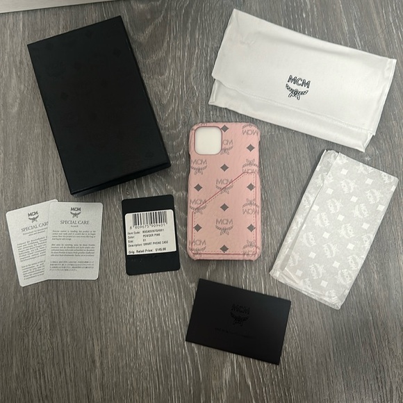 MCM | Accessories | Authentic Mcm Iphone 1 Pro Case In Visetos Power ...